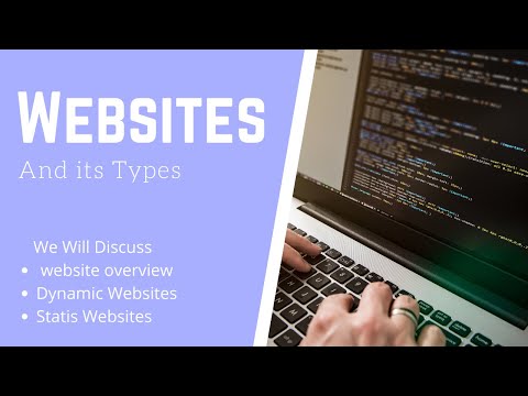 What is website and its types? | How it works?