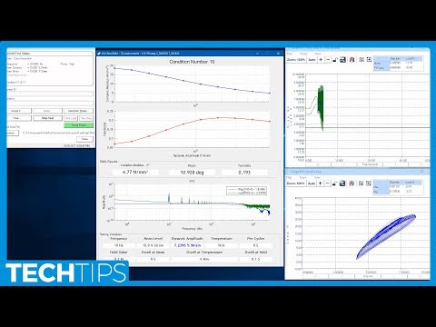 ElectroForce WinTest™ DMA 7.1 Software featuring TRIOS