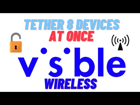 UNLIMITED VISIBLE WIRELESS HOTSPOT DATA HACK!
