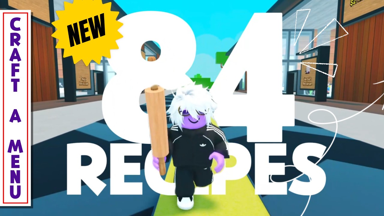 ALL Recipes & Ingredients Guide in CRAFT A MENU! [Roblox]