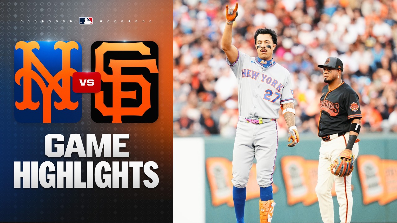 Mets vs. Giants Game Highlights (4/4/26) | MLB Highlights
