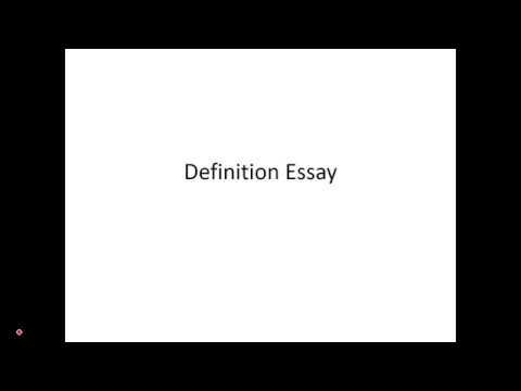 Definition Essay default