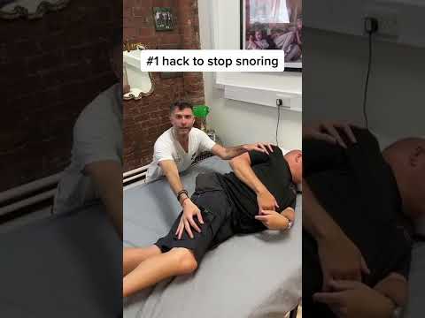 #1 Hack to Stop Snoring