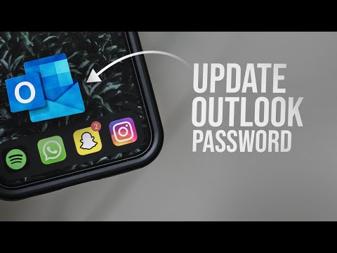 How to Update Outlook Password on iPhone (tutorial)