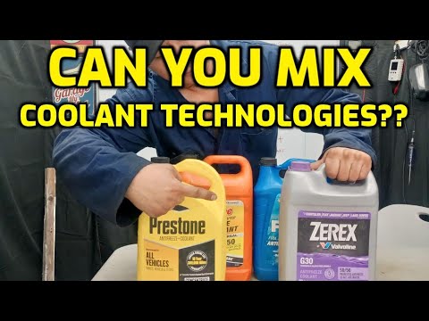 CAN YOU MIX COOLANT COLORS, BRANDS OR TECHNOLOGIES??