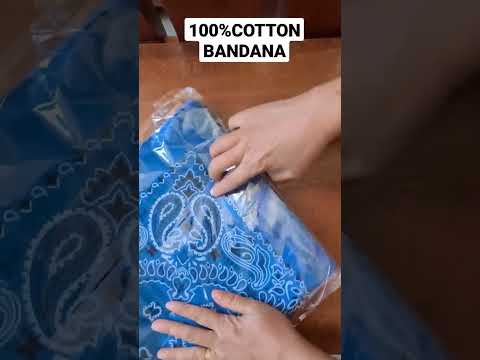 100% COTTON BANDANA