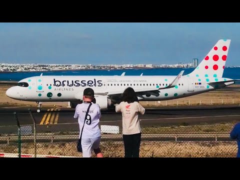 🔴LIVE Aviation - Lanzarote Airport - Canary Islands