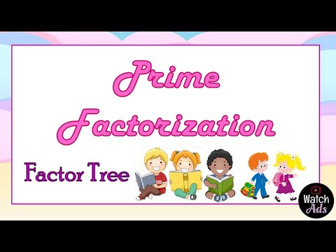 Prime Factorization || Factor Tree || Elementary Mathematics
