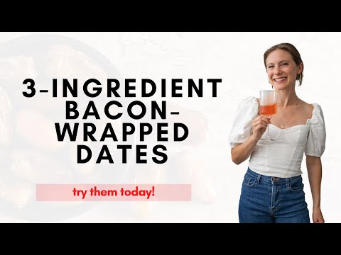 3-Ingredient Bacon-Wrapped Dates Appetizer