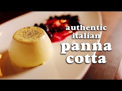 Panna Cotta - Original authentic Italian recipe of this show stopper of a dessert! Panna Cotta