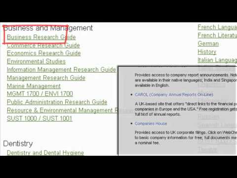 Getting Your Research Started with the Dalhousie Libraries Website