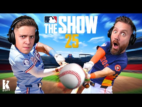 Dad vs Son in MLB the SHOW 25!