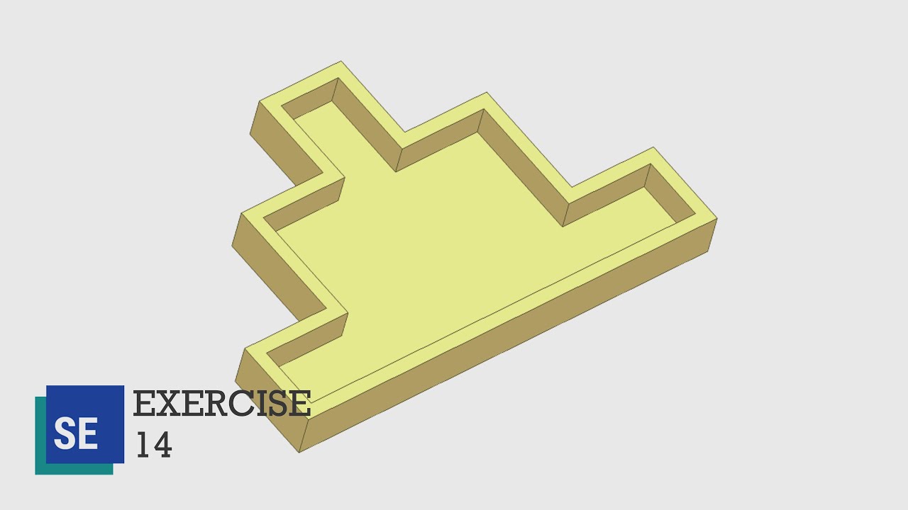 Solid Edge - Exercise 14 | CAD Tutorial