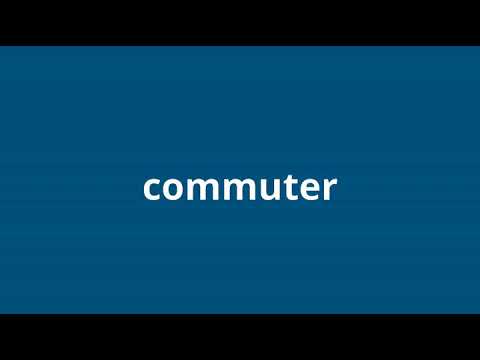 what is the meaning of commuter
