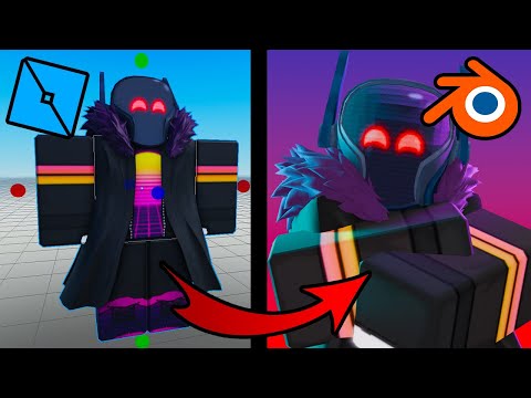 How to put your Roblox Avatar into Blender! | Beginner Friendly