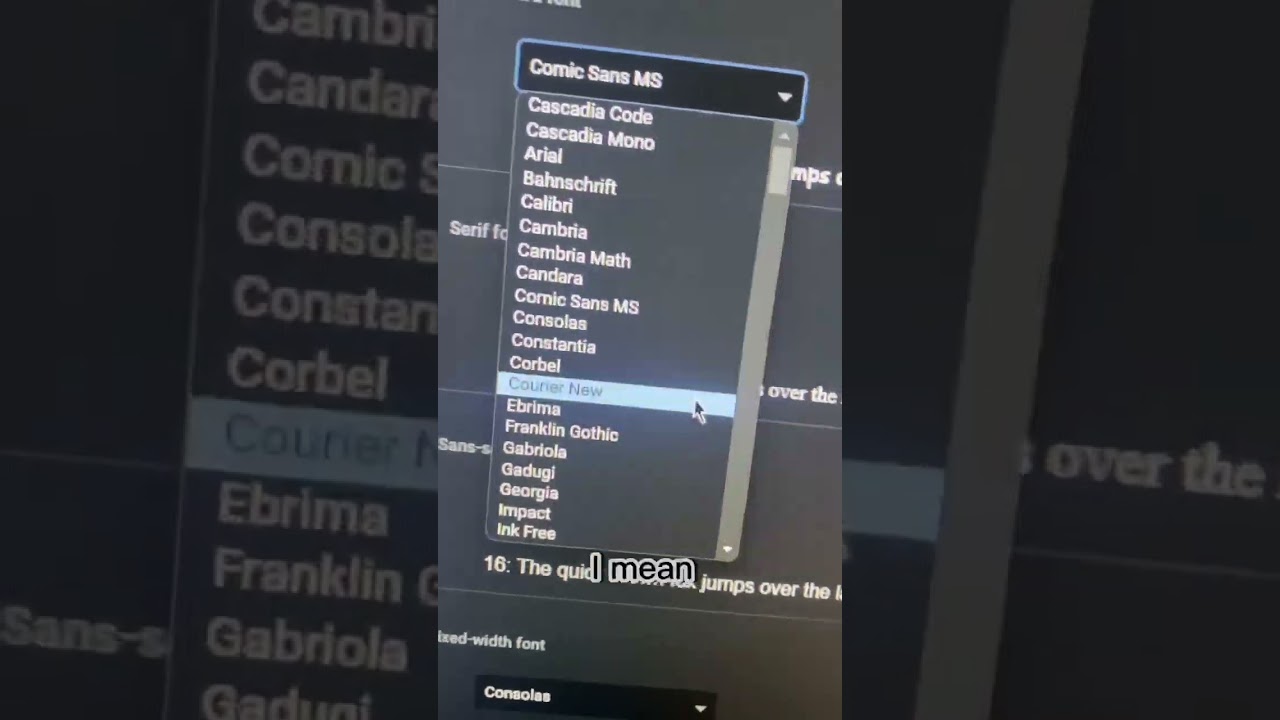 Comic Sans is the BEST font! #shorts #funny #comicsans #fonts