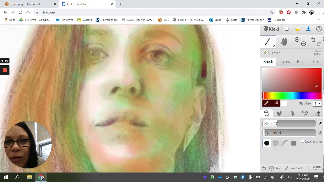 Practice Painting on Kleki