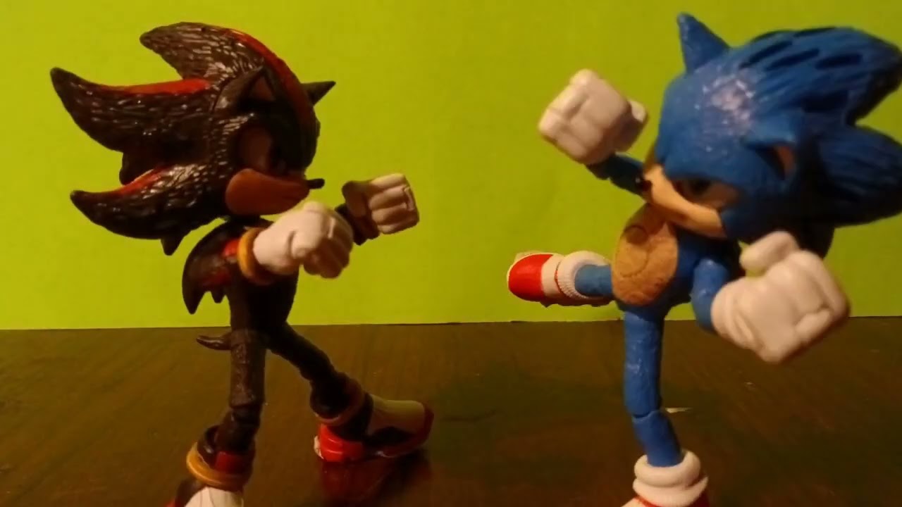 Sonic vs Shadow fight test 2