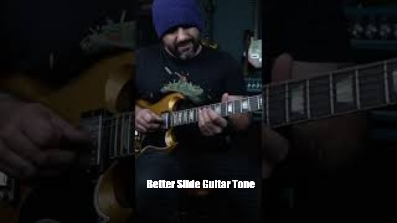 The Secret to Great Slide Guitar Tone #shorts