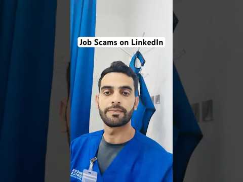 Job Scams on LinkedIn #jobs #jobscams #linkedin #medical #dubai #trending