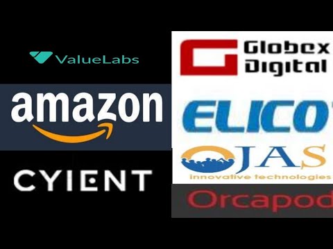 Week-13 Amazon(KDP, SPS), Finance, Cyient-GIS, Valuelabs, MECH openings, Java, #Rajshekarvision