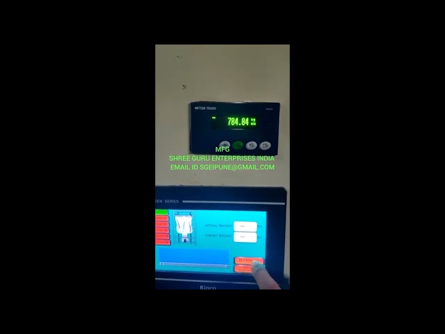 Automatic Bagging Weighing Controller Panel - Automatic IND308 Bagging ...