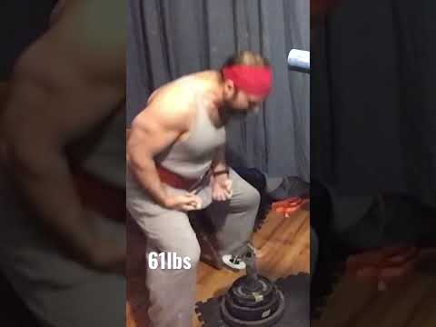 Training for the hub grip American and world record