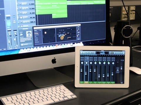 Logic Pro X controls your Mac music studio via iPad