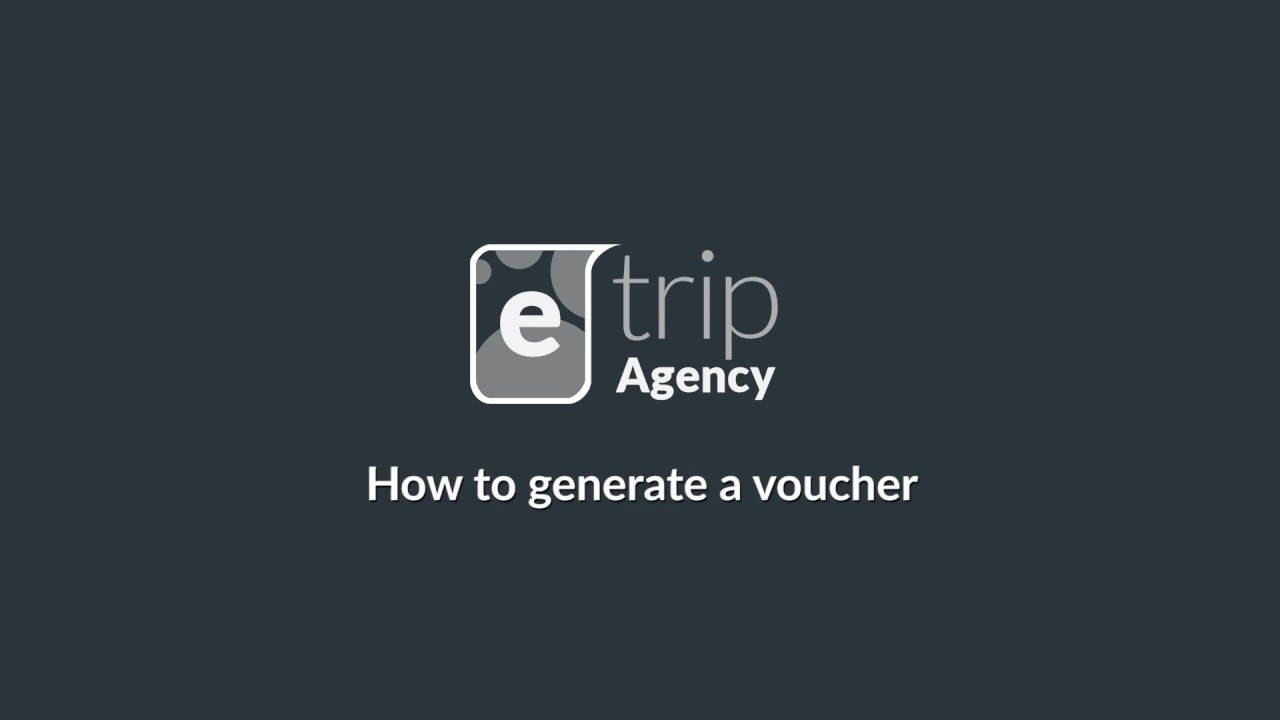 How to generate a voucher