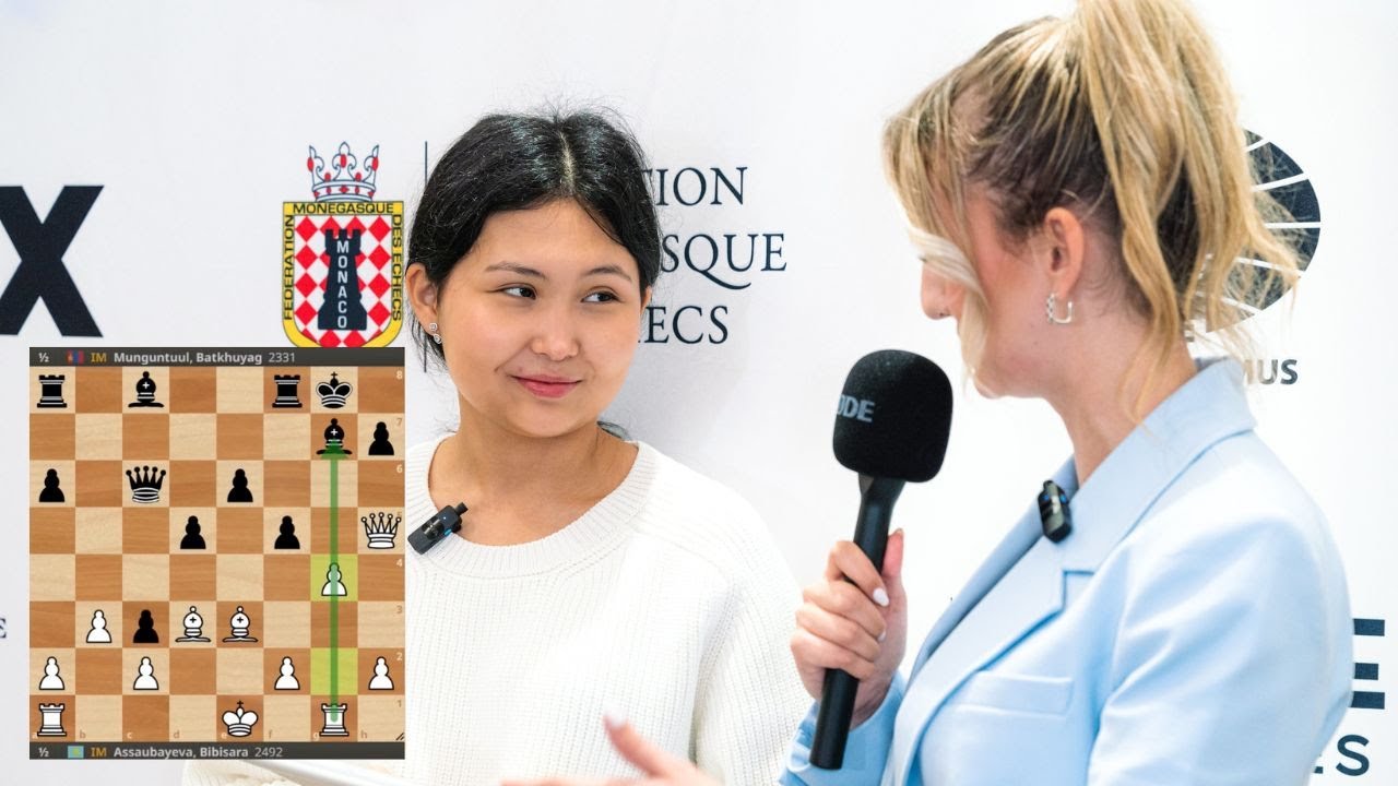Monaco: Game Analysis with Bibisara Assaubayeva | Round 6