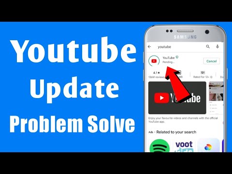 Youtube Update Problem Solve In Play Store | Not Install | Download | Pending
