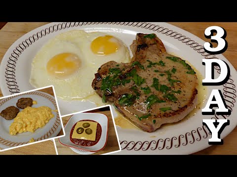 The WAFFLE HOUSE Diet - 3 Day Menu Plan