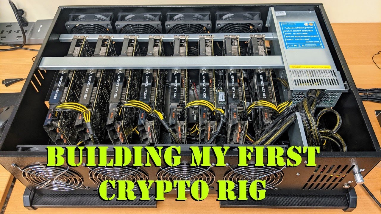 Building my first bitcoin mining rig - VTRETU 8 GPU Mining Case review