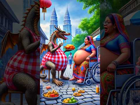 ❤️ Evolution of Dragon: Dragon sitting wheel chair with mother 🥰 #cat #cute #love #shorts