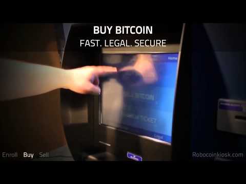 Robocoin Kiosk cryptocurrency ATM machine producer