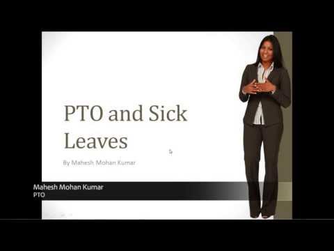 PTO - Paid Time Off