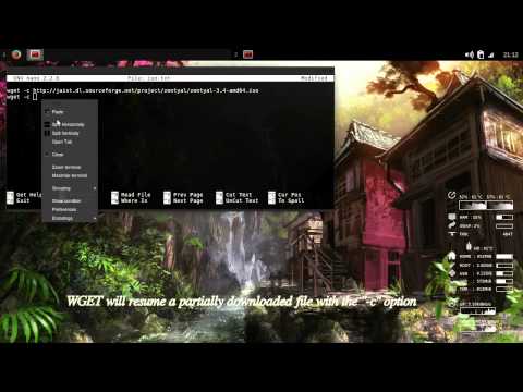 Download Multiple Resumable files w/ GNU Wget