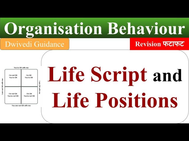 Understanding Life Scripts and Life Positions in Transactional Analysis ...