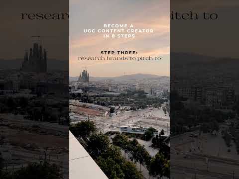 Become a UGC creator in 8 steps... #shorts