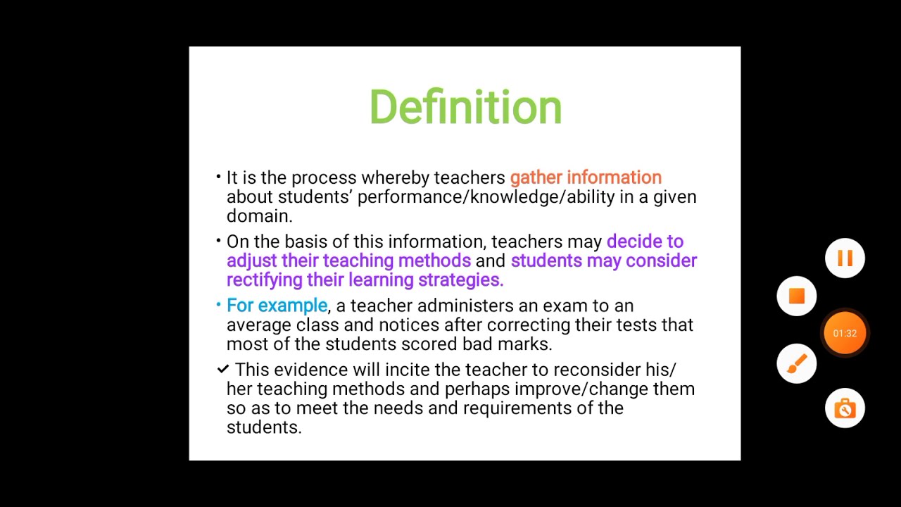 What is CLASSROOM ASSESSMENT? 1