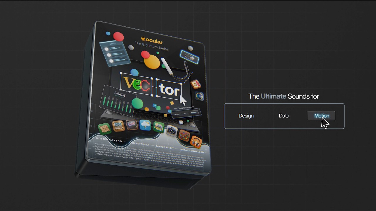 Vector Sound Effects Library for Motion Graphics, UI & Video Editing | Official Trailer