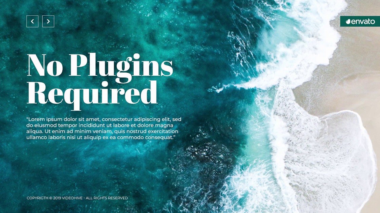 After Effects Template: Typography Slides