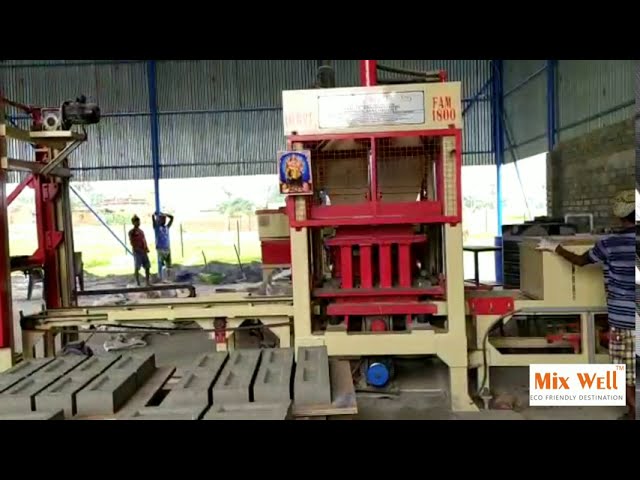 Paver Block Making Machine - Fully Automatic Fly Ash/Concrete Brick ...