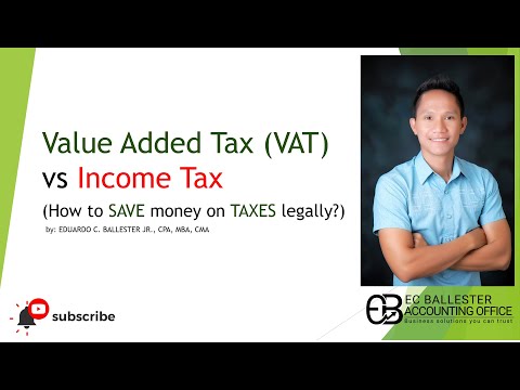 How to SAVE money on TAXES legally? VAT and Income Tax