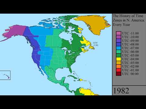 The History of Time Zones in North America