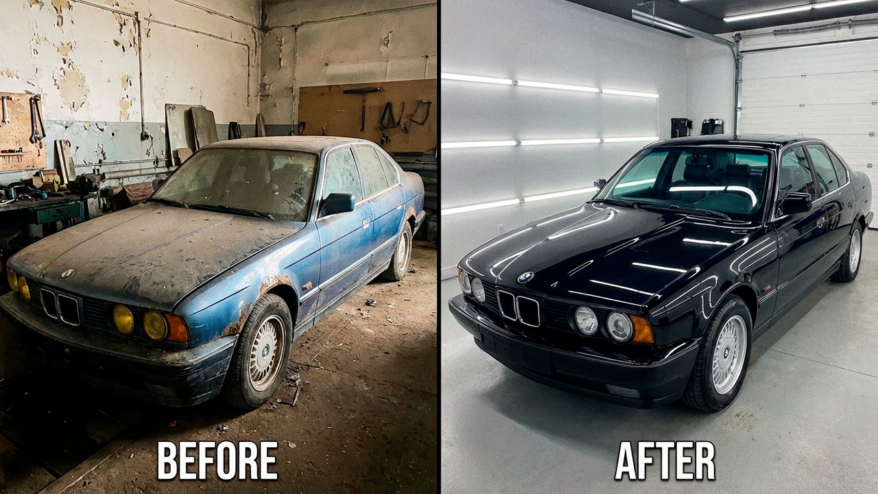 Full Restoration of a Classic BMW E34 | From Start to Finish @TwoWheeled