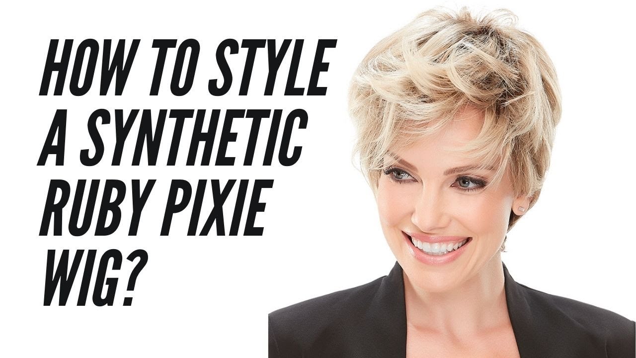 How to Style to Synthetic Ruby Pixie Wig by Jon Renau?