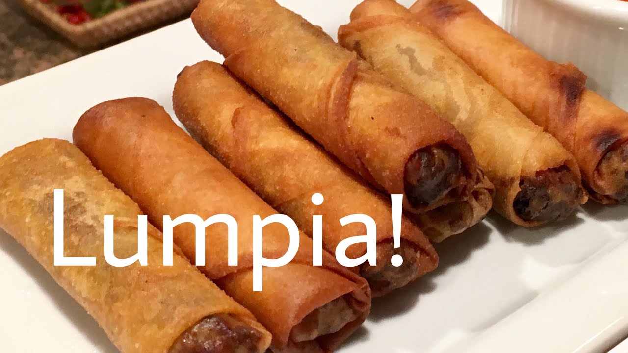 How To Make Lumpia  - Filipino Eggrolls