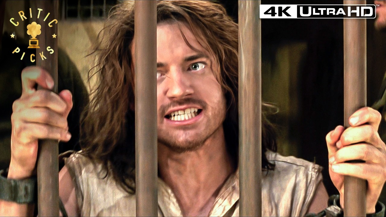Rick is Saved to Help Rob a Tomb (Brendan Fraser Scene) | The Mummy (1999) 4K