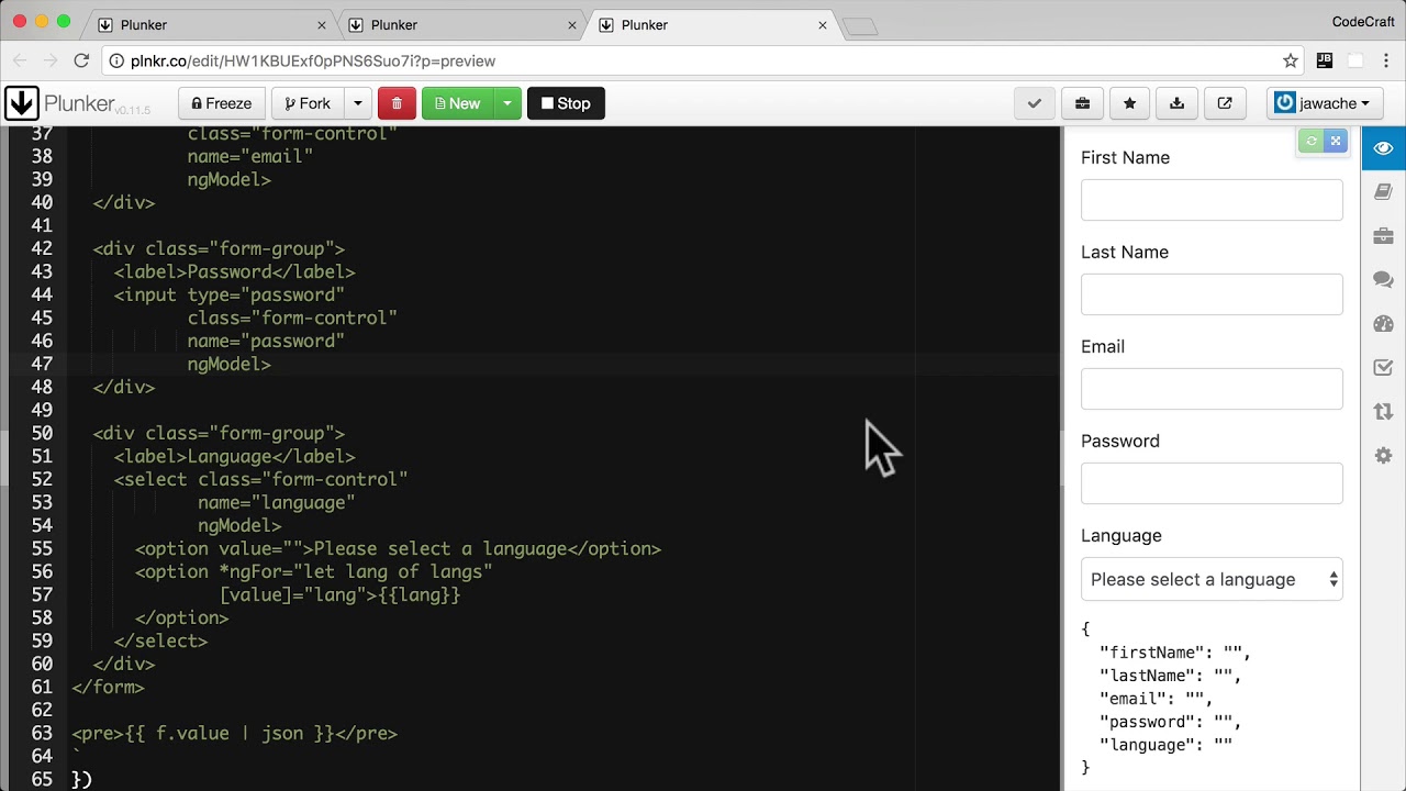 EP 9.6 - Angular / Forms / Template Driven Forms